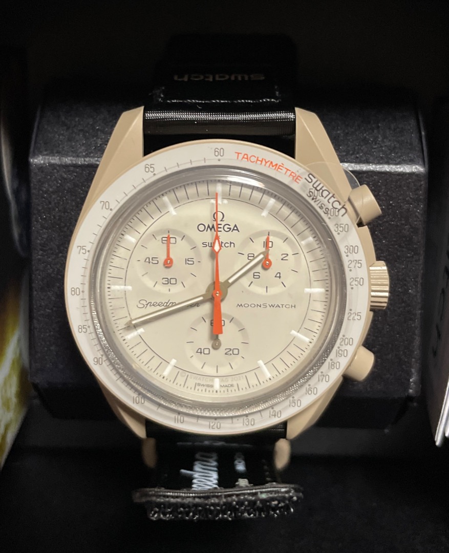 Omega x Moonswatch Jupiter, Luxury, Watches on Carousell