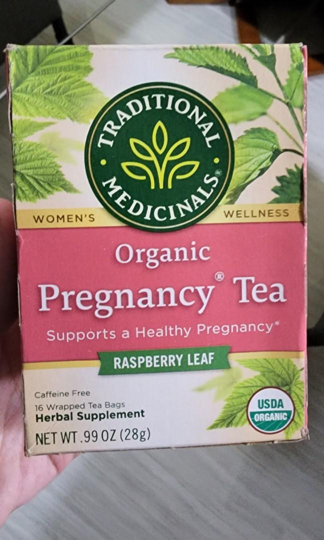 Organic raspberry leaf pregnancy tea, Food & Drinks, Beverages on Carousell