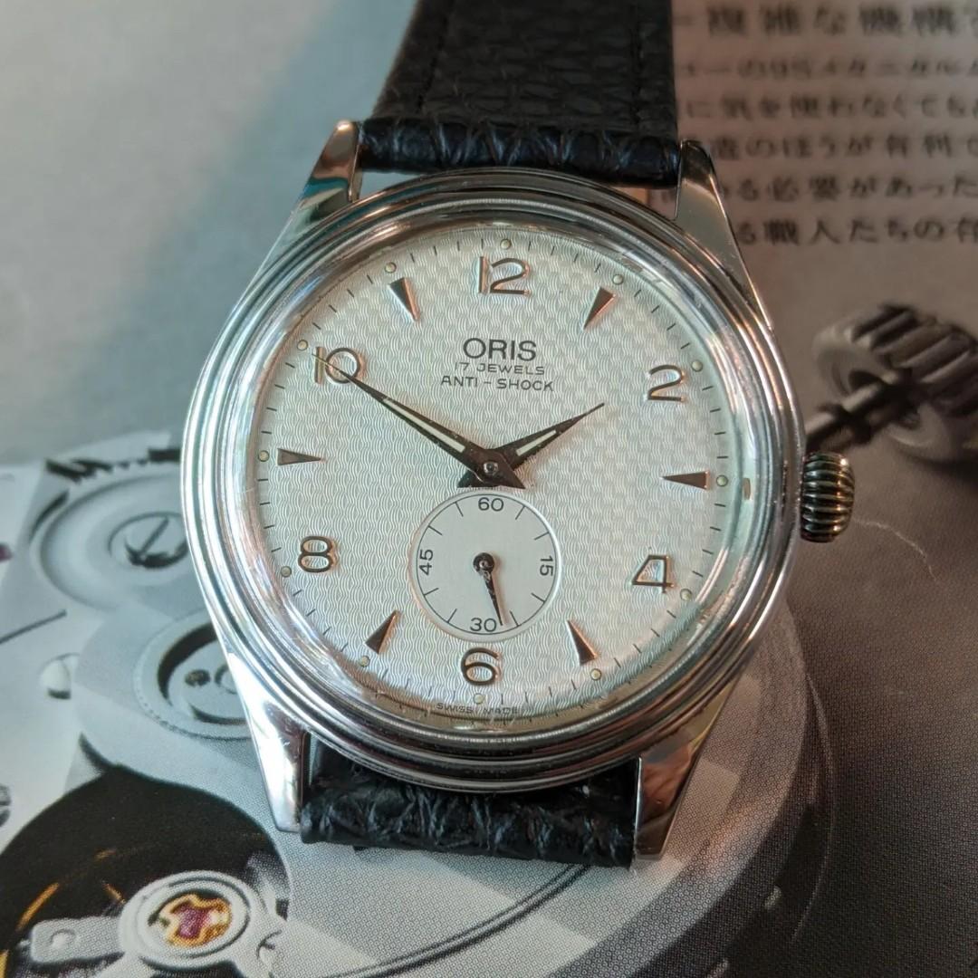 ORIS ANTI-SHOCK 17 JEWELS HAND WINDING WATCH, Luxury, Watches on Carousell