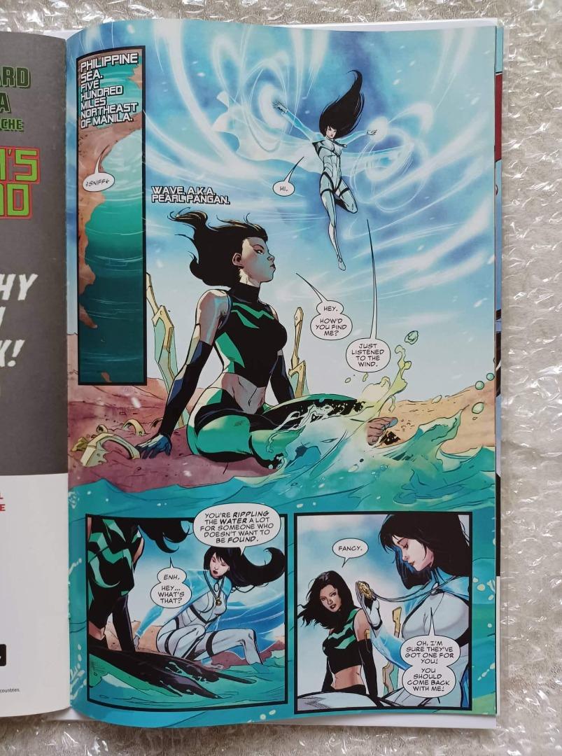 Pearl Pangan aka Wave Agents of Atlas Aero Comic Books, Hobbies & Toys ...