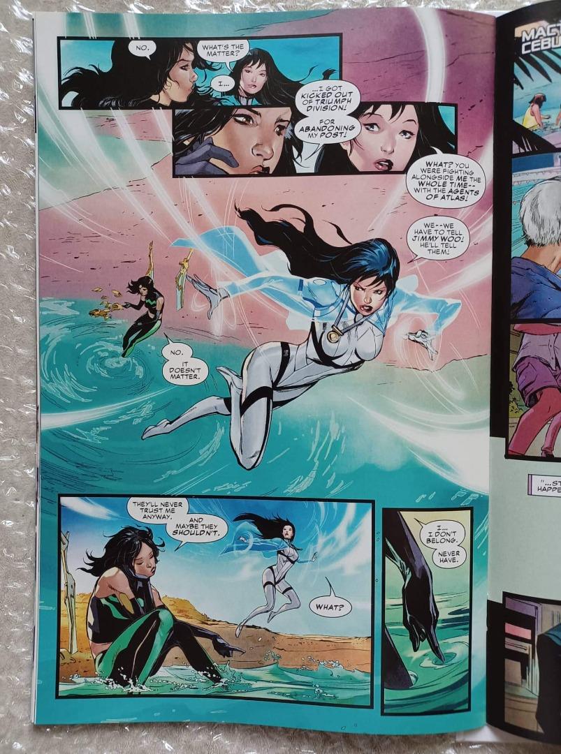 Pearl Pangan aka Wave Agents of Atlas Aero Comic Books, Hobbies & Toys ...