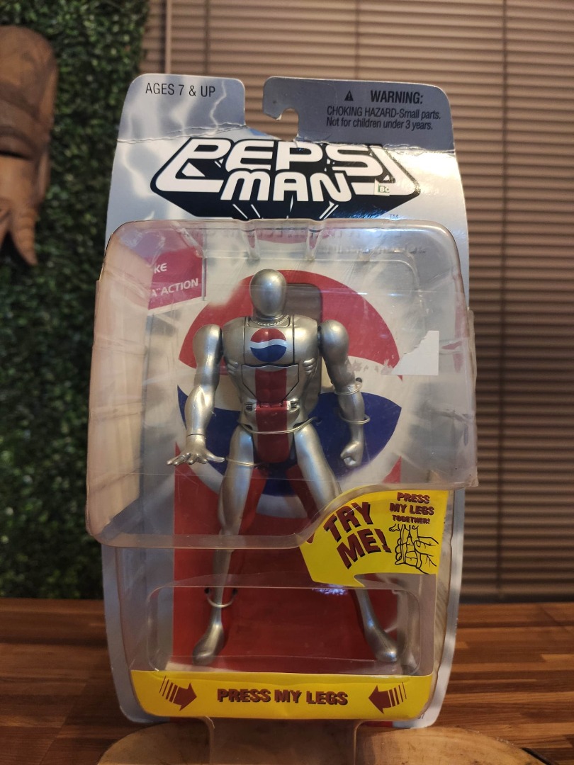 Pepsiman figure from Japan!, Hobbies & Toys, Toys & Games on Carousell