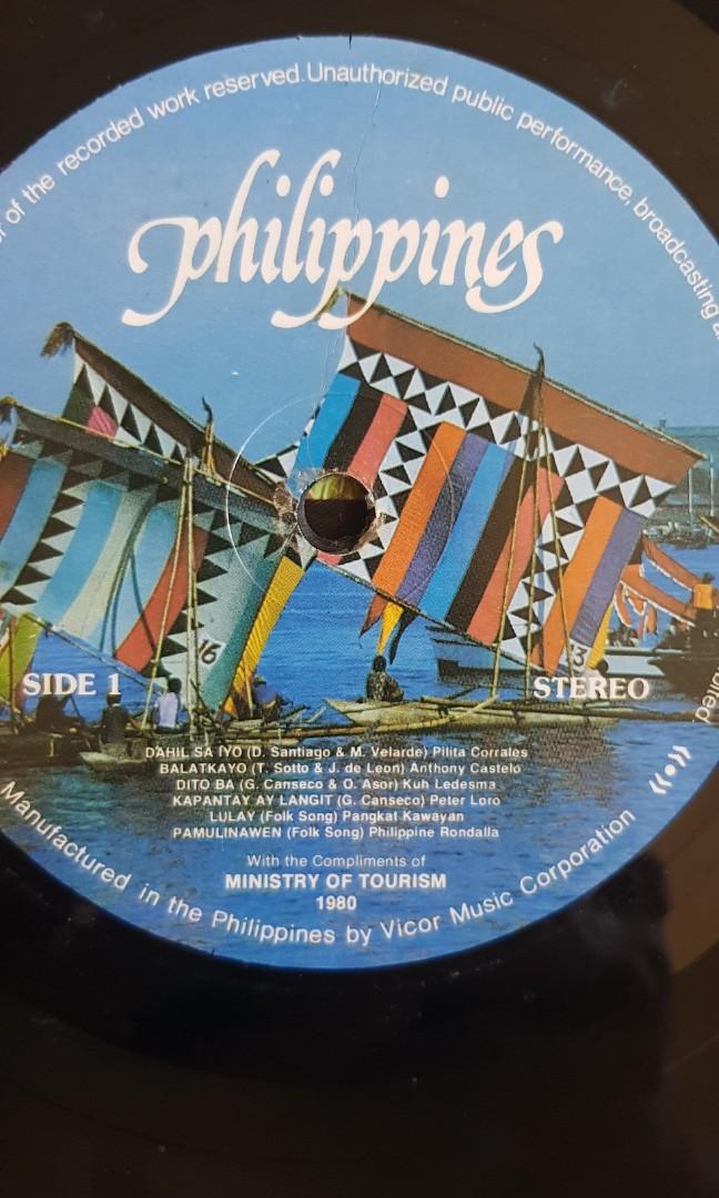 Philippine tourism lp vinyl record, Hobbies & Toys, Music & Media ...