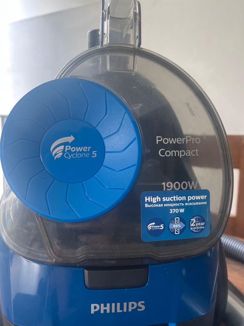 Philips Power Cyclone 5 1900w, TV & Home Appliances, Vacuum Cleaner ...