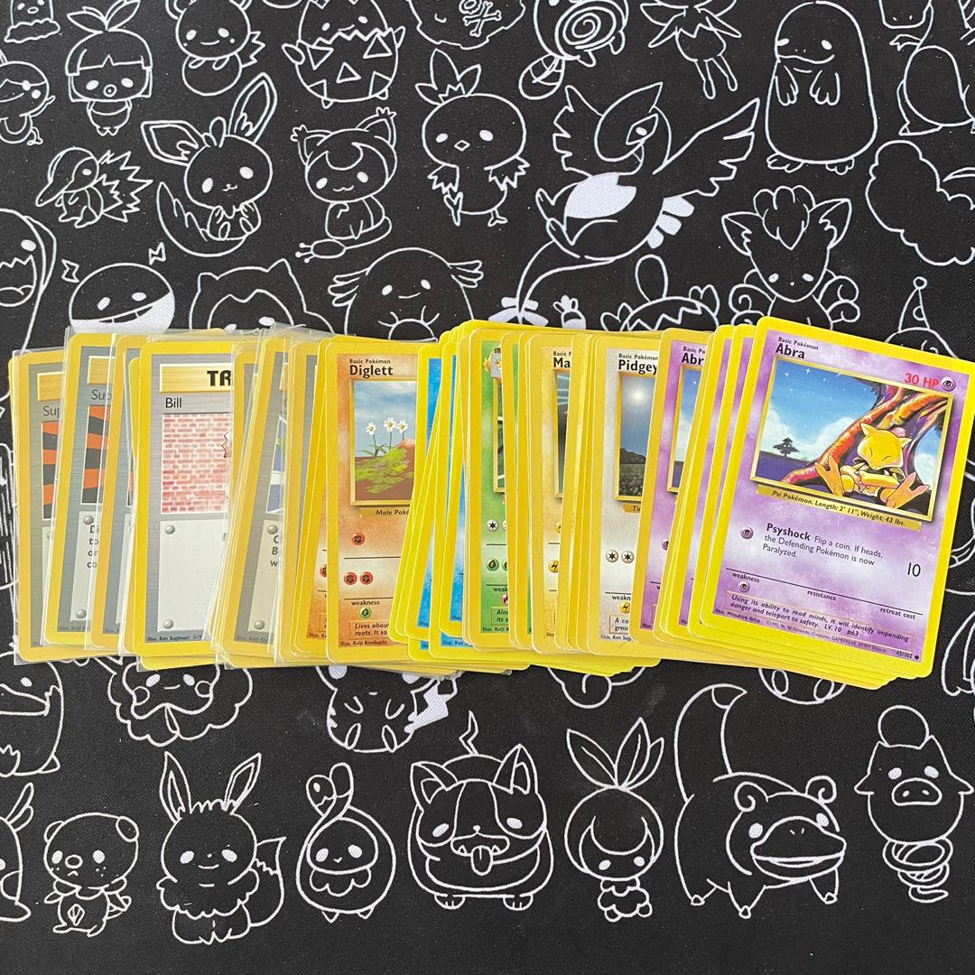 Pokemon base set / legendary set, Hobbies & Toys, Toys & Games on Carousell