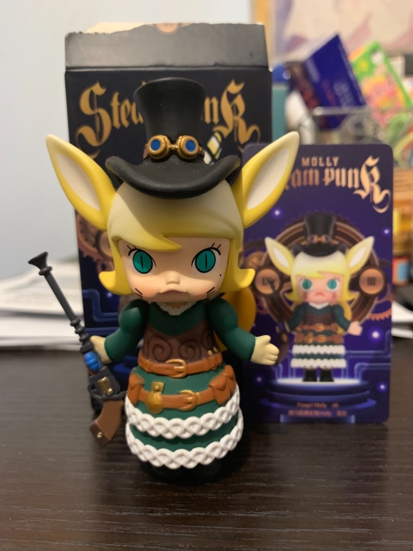 售/換 POPMART molly 蒸氣龐克SteamPunk, 興趣及遊戲, 玩具 & 遊戲類 - Carousell