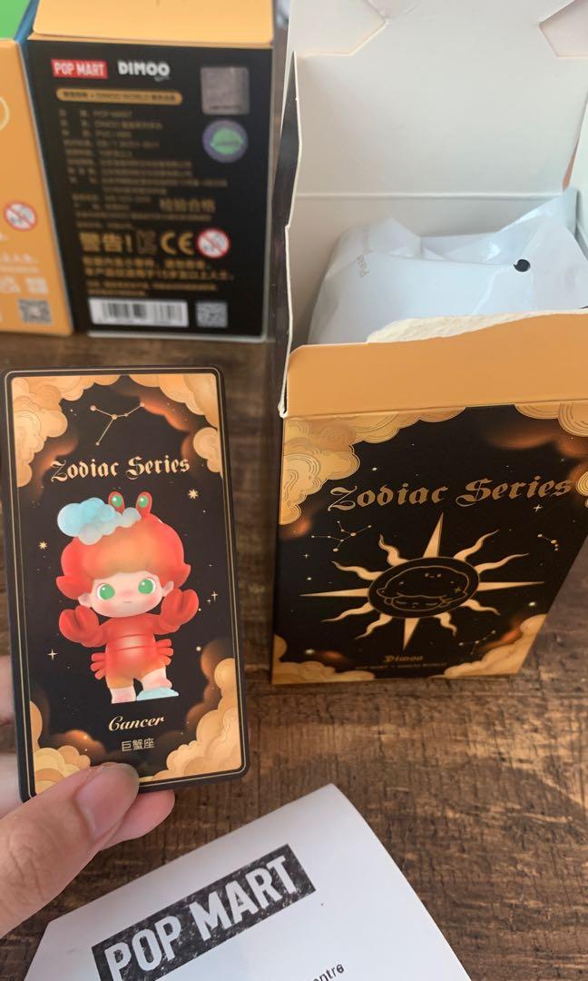 WTS/WTT Popmart dimoo zodiac (cancer), Hobbies & Toys, Toys & Games on ...