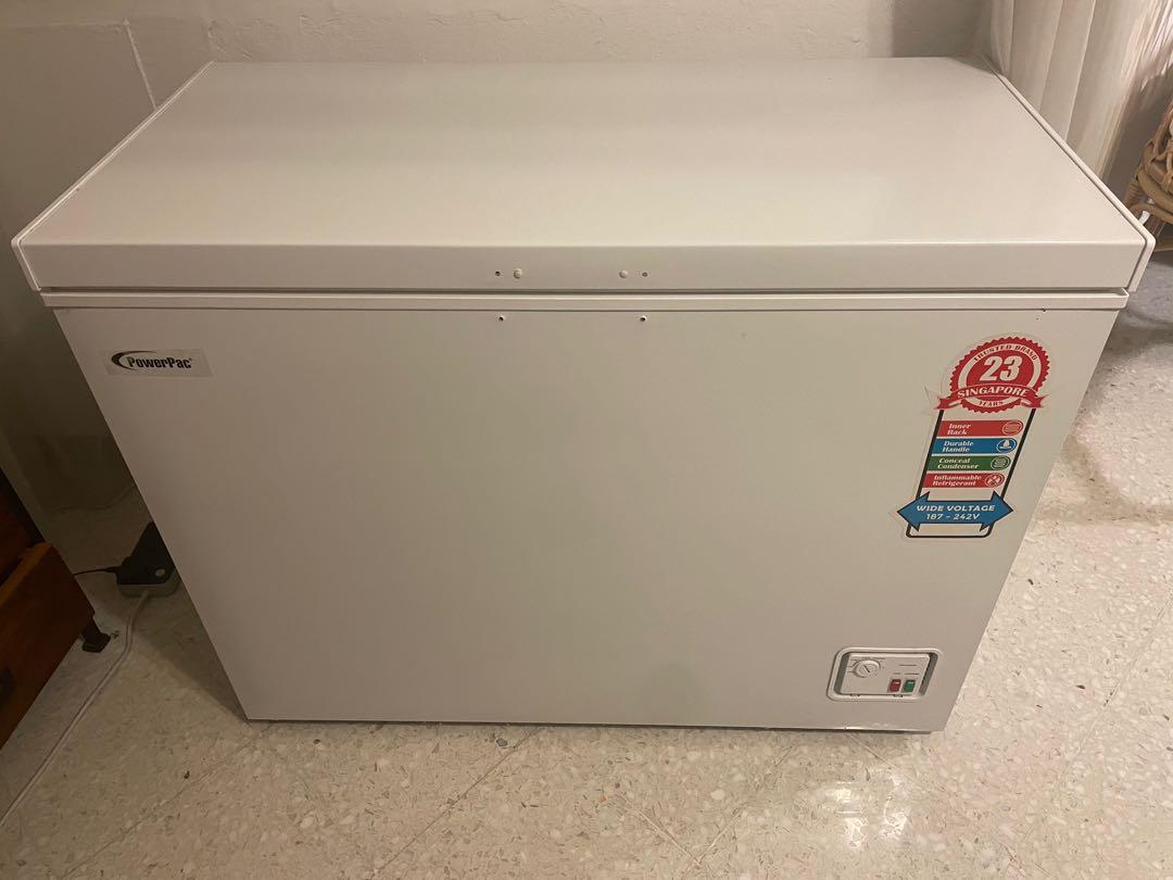 PowerPac Chest Freezer & Chiller 250L, TV & Home Appliances, Kitchen ...