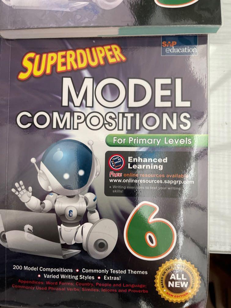 Primary English Model Composition Books P3 - P6, Hobbies & Toys, Books ...