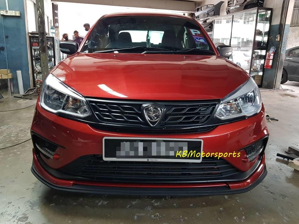 Proton Saga VVT Bodykit With spray color, Auto Accessories on Carousell