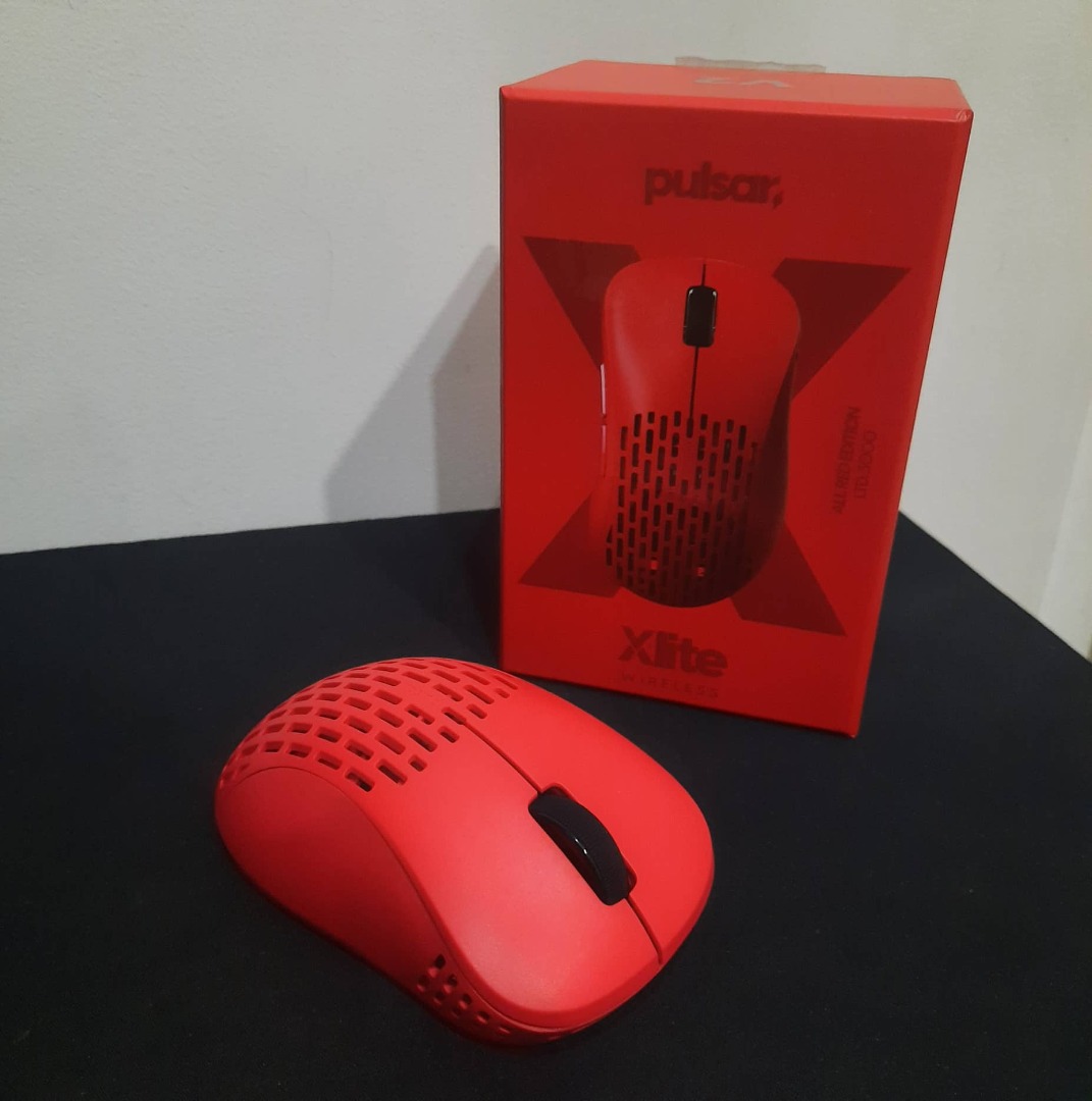 Pulsar Xlite V2 Wireless Red Limited Edition, Computers & Tech, Parts ...