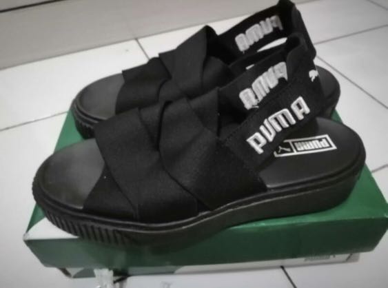 puma | sandal platform puma | sepatu sndal puma original, Fesyen Wanita ...