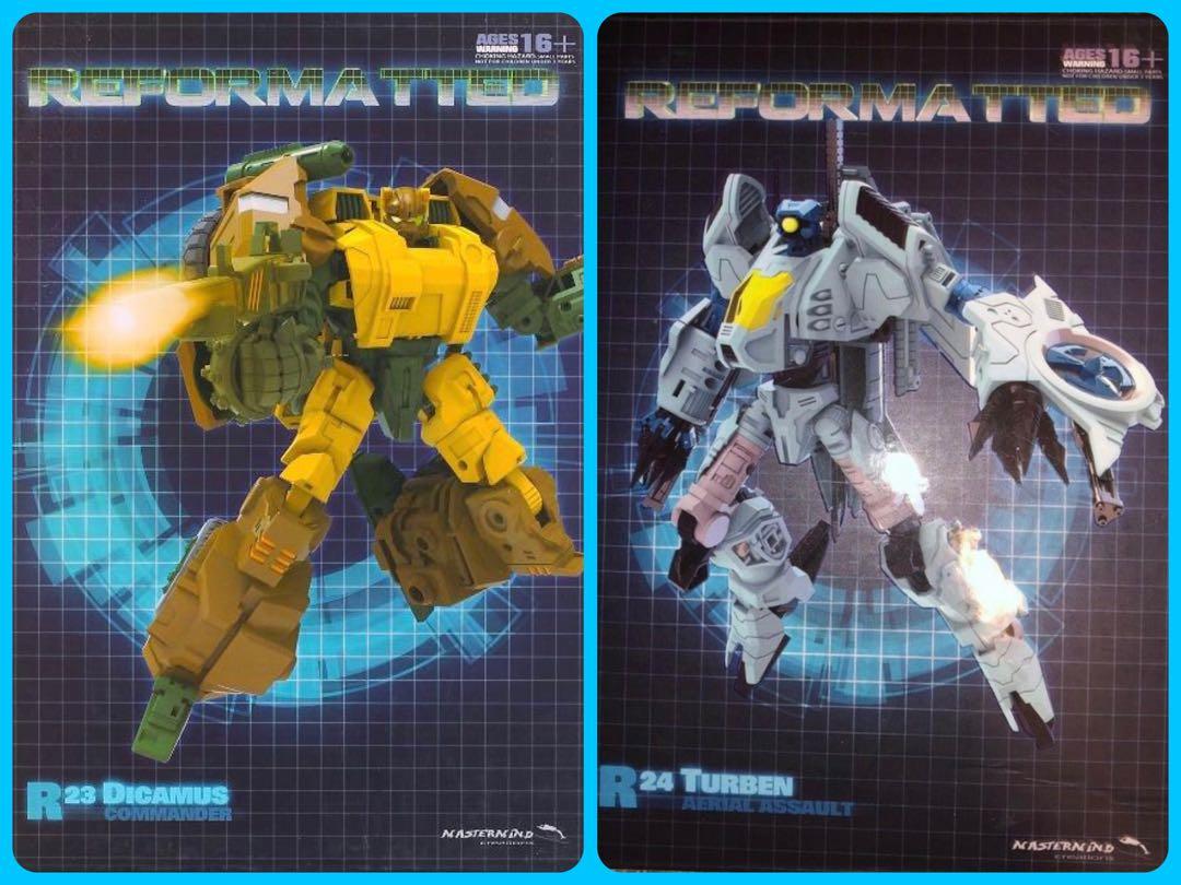 R-23: Dicamus (aka G1 Roadbuster) + R-24: Turben (aka G1 Whirl) IDW ...