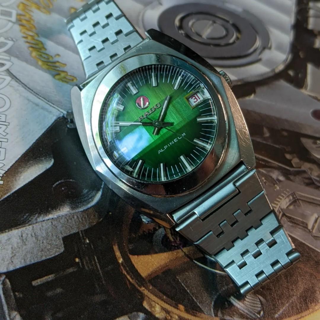 RADO ALPINEUM 25 JEWELS AUTOMATIC WATCH, Luxury, Watches on Carousell