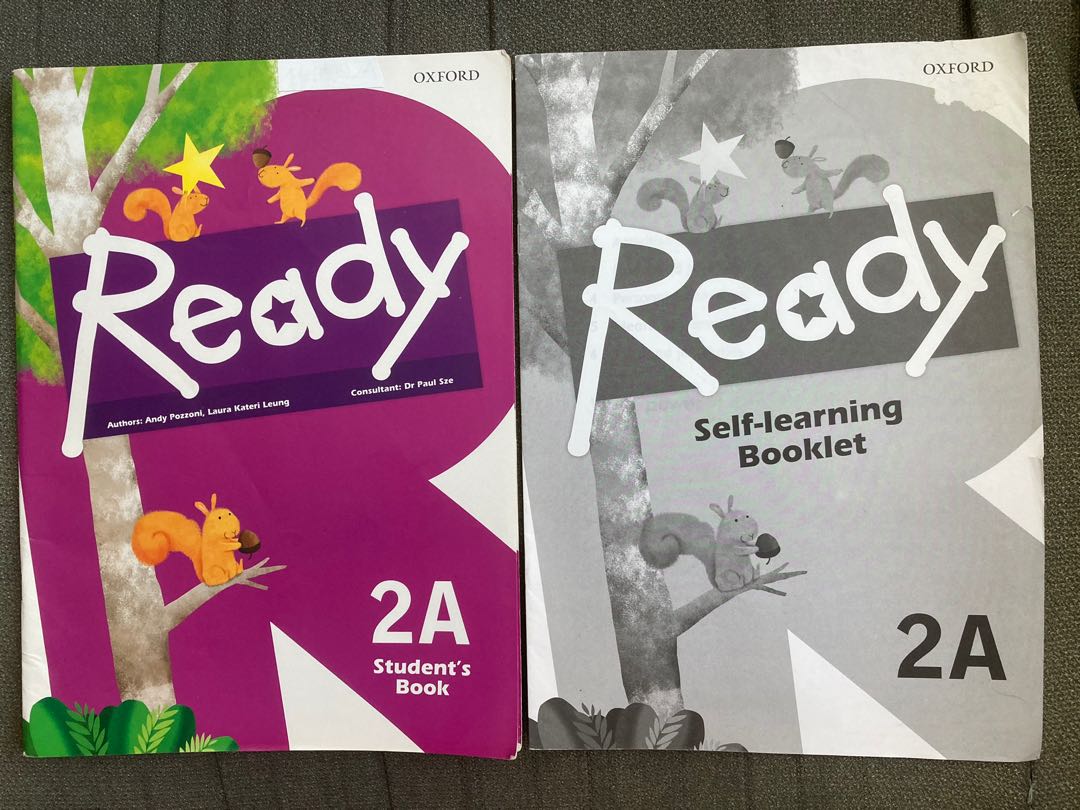 Ready Student’s Book 2A 上學期英文書 Self-learning booklet 小學二年級 教科書本, 興趣及遊戲 ...