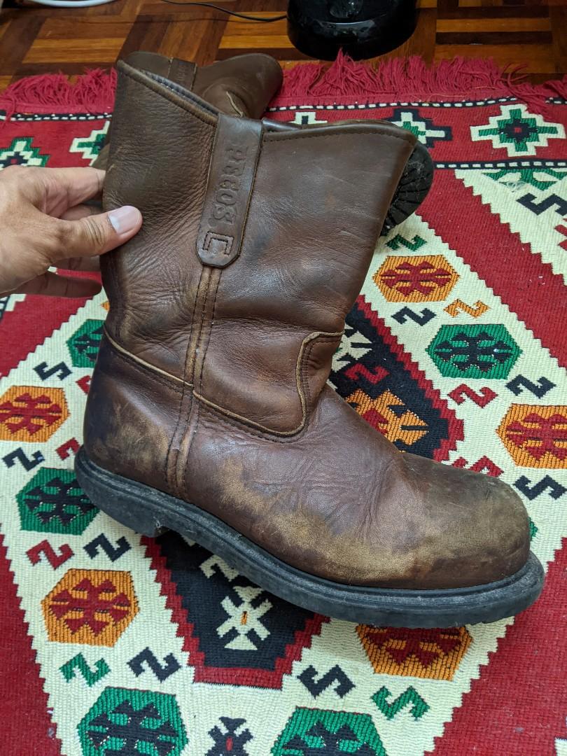 Red Wing 8241 UK8 Safety Boot, Men's Fashion, Footwear, Boots on Carousell