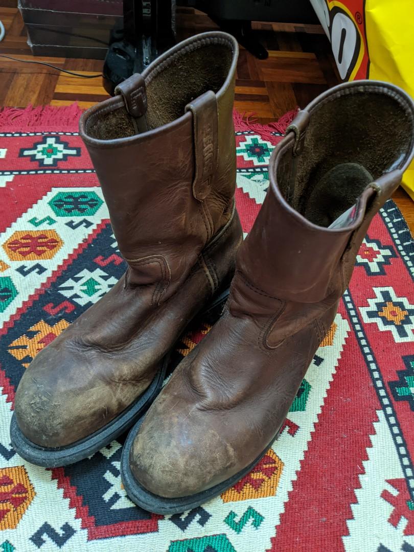 Red Wing 8241 UK8 Safety Boot, Men's Fashion, Footwear, Boots on Carousell