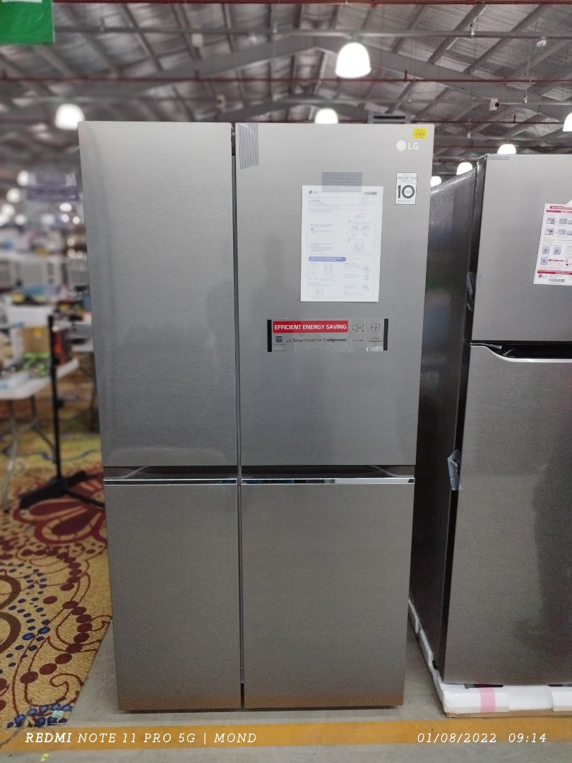 ref side by side inverter 24.5cu.ft, TV & Home Appliances, Kitchen ...