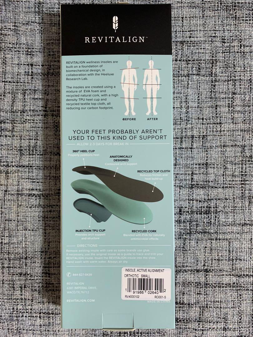 Revitalign Active Alignment Orthotics Insoles, Women's Fashion ...