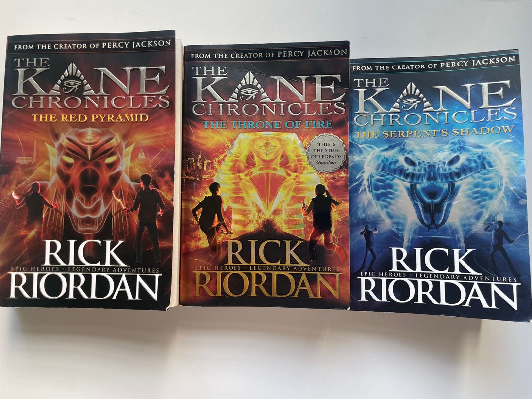 Rick Riordan- The Kane Chronicles, Hobbies & Toys, Books & Magazines ...
