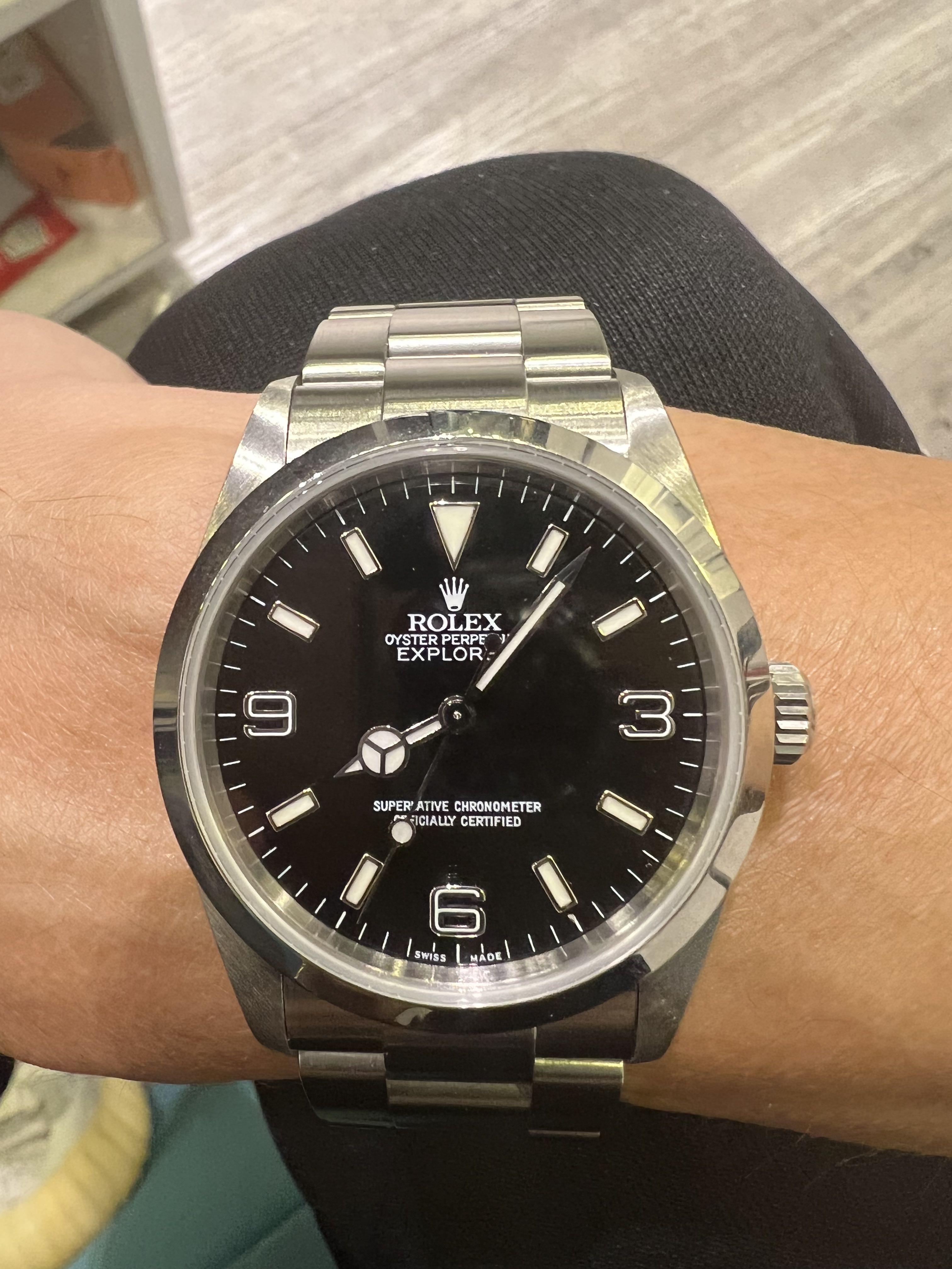 Rolex Explorer 1 114270, Luxury, Watches on Carousell