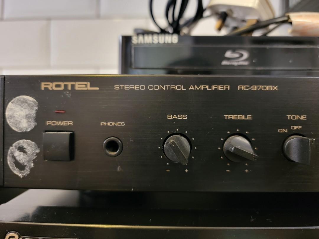 ROTEL RC-970BX stereo control amplifier, 音響器材, Soundbar、揚聲器、藍牙喇叭、耳擴 ...