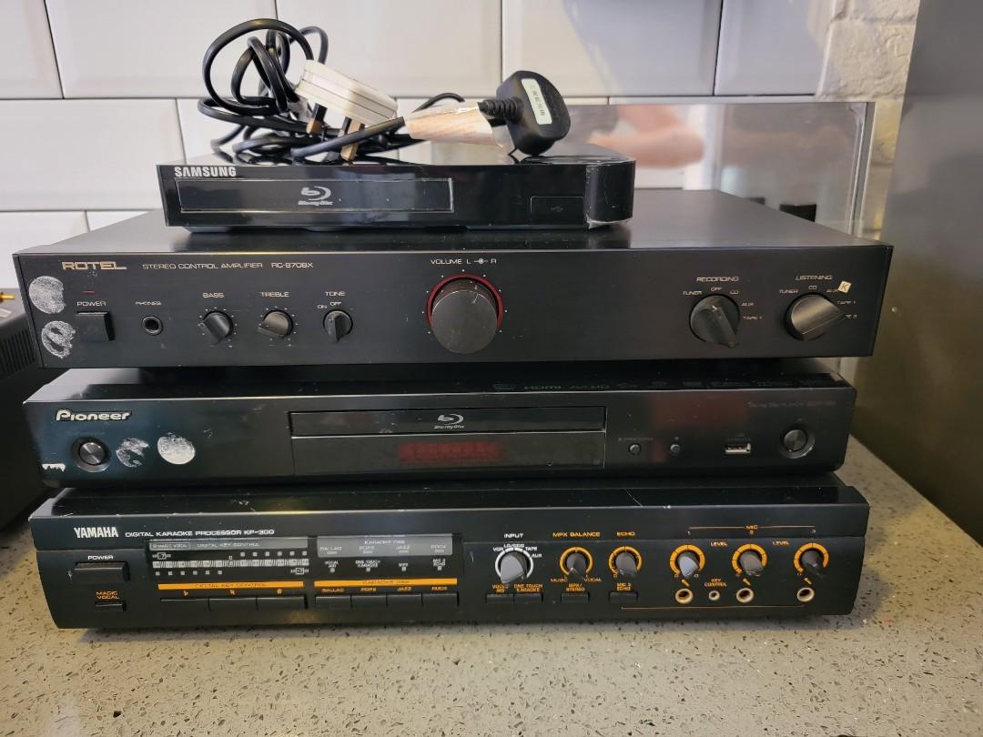 ROTEL RC-970BX stereo control amplifier, 音響器材, Soundbar、揚聲器、藍牙喇叭、耳擴 ...