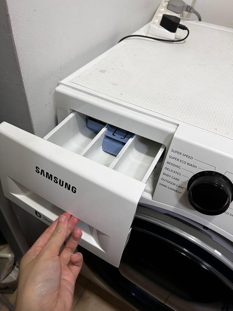 Samsung Add Wash front load washing machine 9kg, TV & Home Appliances ...