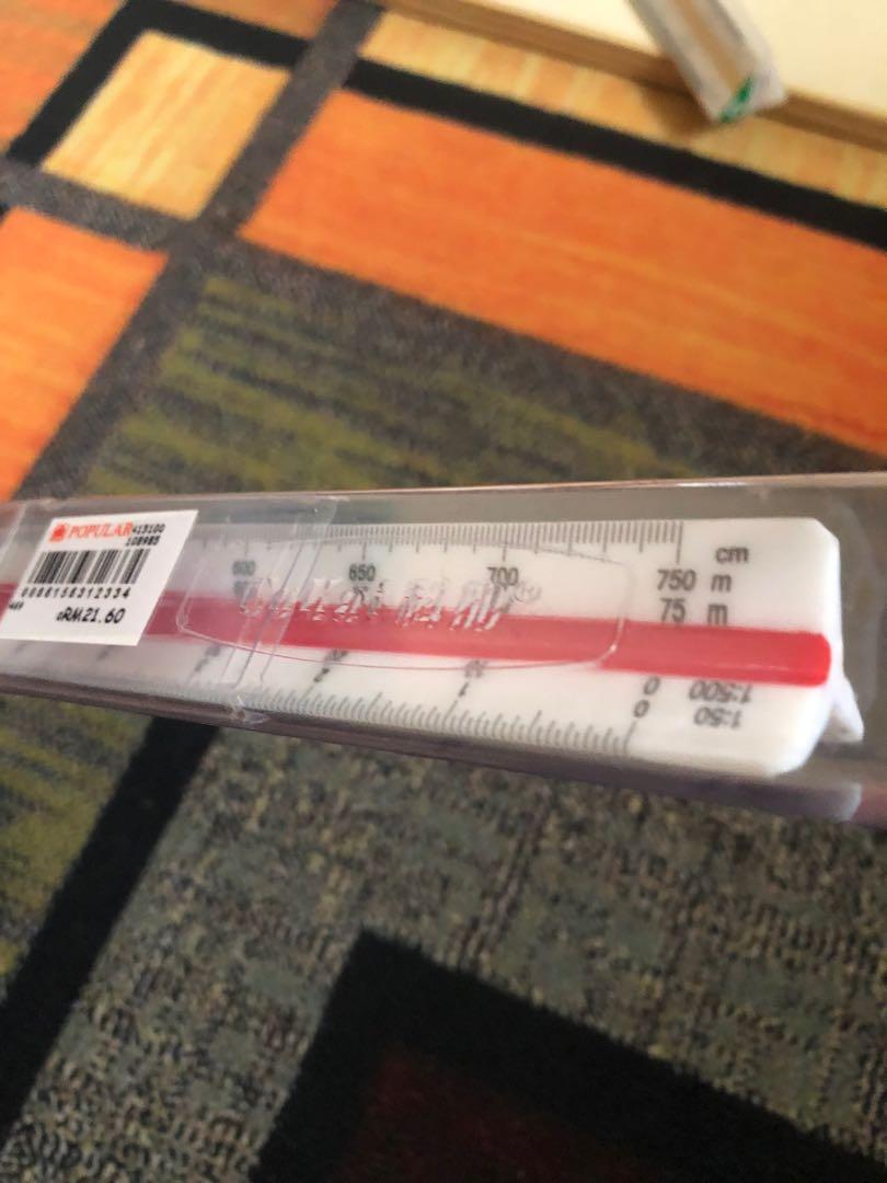 scale ruler, Hobbies & Toys, Stationery & Craft, Stationery & School ...