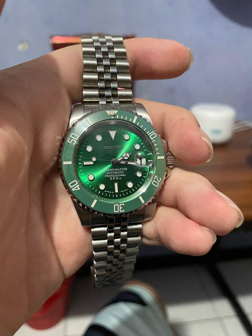 Seiko hulk automatic, Fesyen Pria, Jam Tangan di Carousell