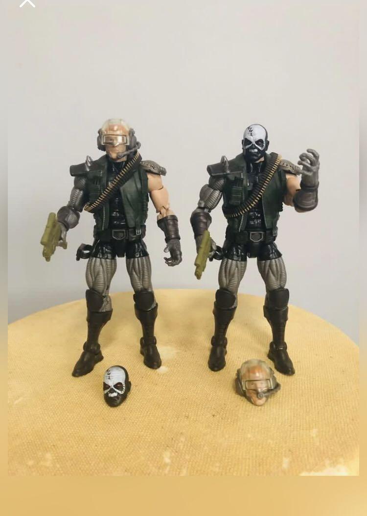 (SET) Marvel Legends Skullbuster Reese Reavers X-Men Villian, Hobbies ...