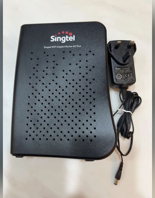 Singtel wifi Gigabit router AC plus , Computers & Tech, Parts ...