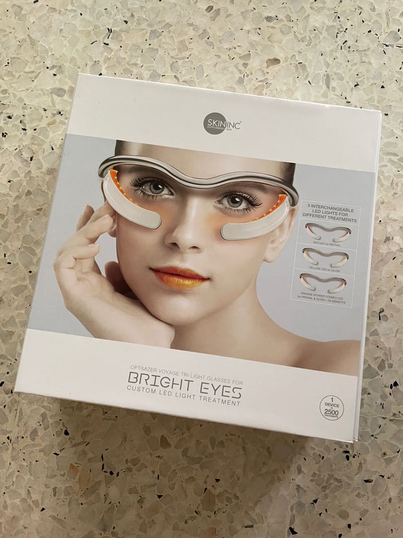 Skin Inc Bright Eyes Custom LED Light Treatment, Beauty & Personal Care ...