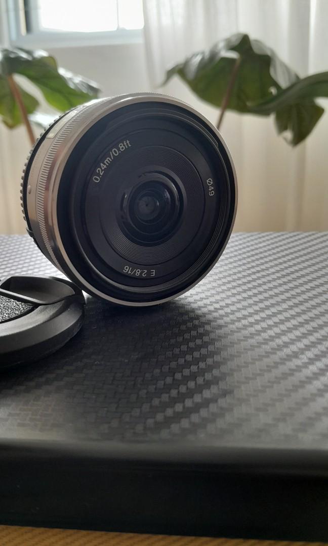 Sony E 16mm F2.8 | SEL 16F28, Photography, Lens & Kits on Carousell
