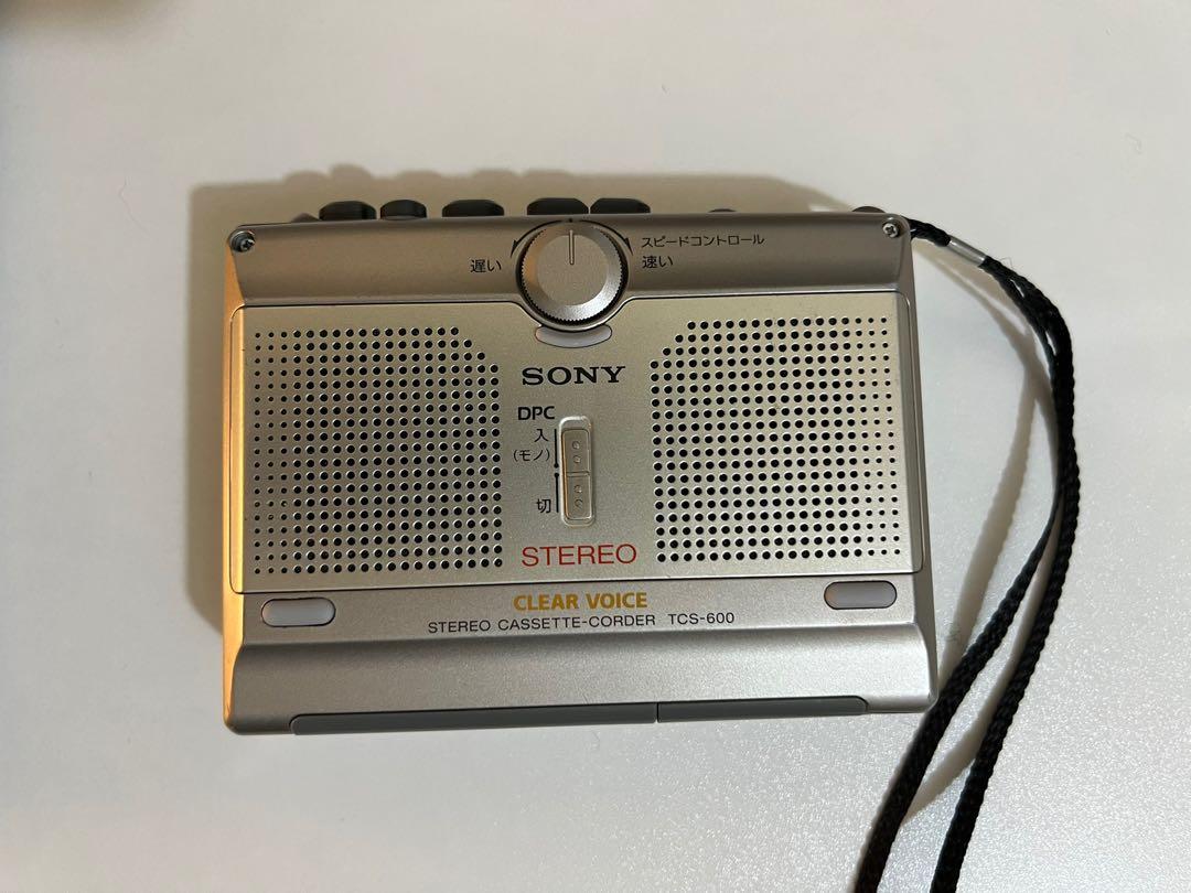 Sony TCS-600 Cassette Player (Stereo Casette Corder), Audio, Portable Music Players on Carousell