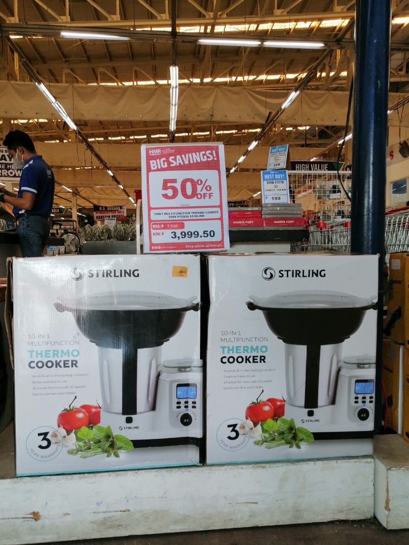 Stirling 10in1 Multifunction Thermo Cooker, TV & Home Appliances ...