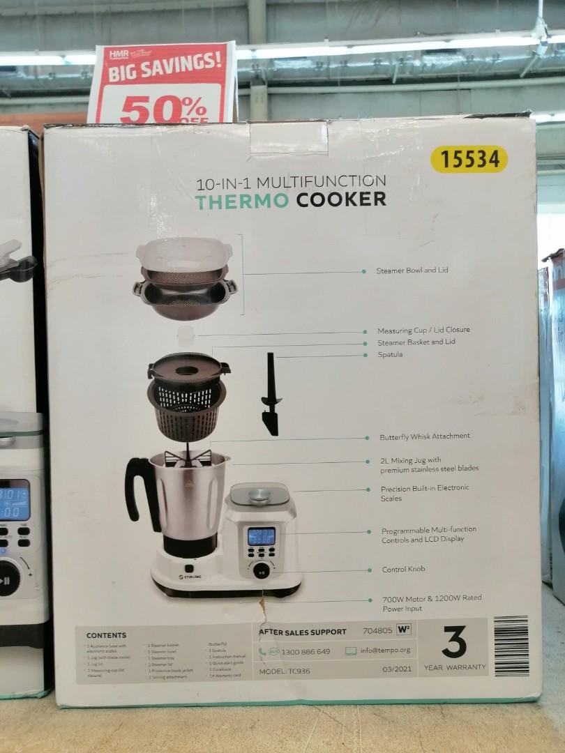 Stirling 10in1 Multifunction Thermo Cooker, TV & Home Appliances ...