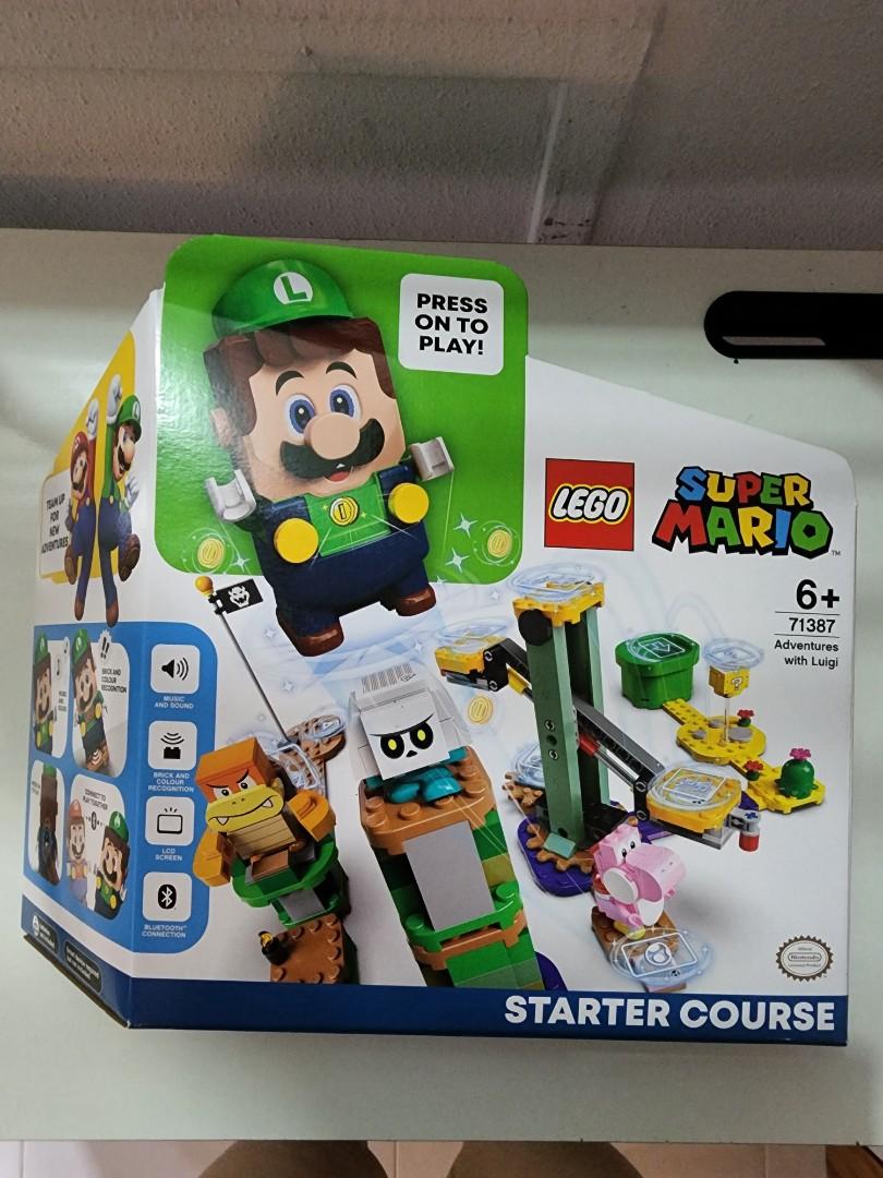 Super Mario Lego Luigi, Hobbies & Toys, Toys & Games on Carousell
