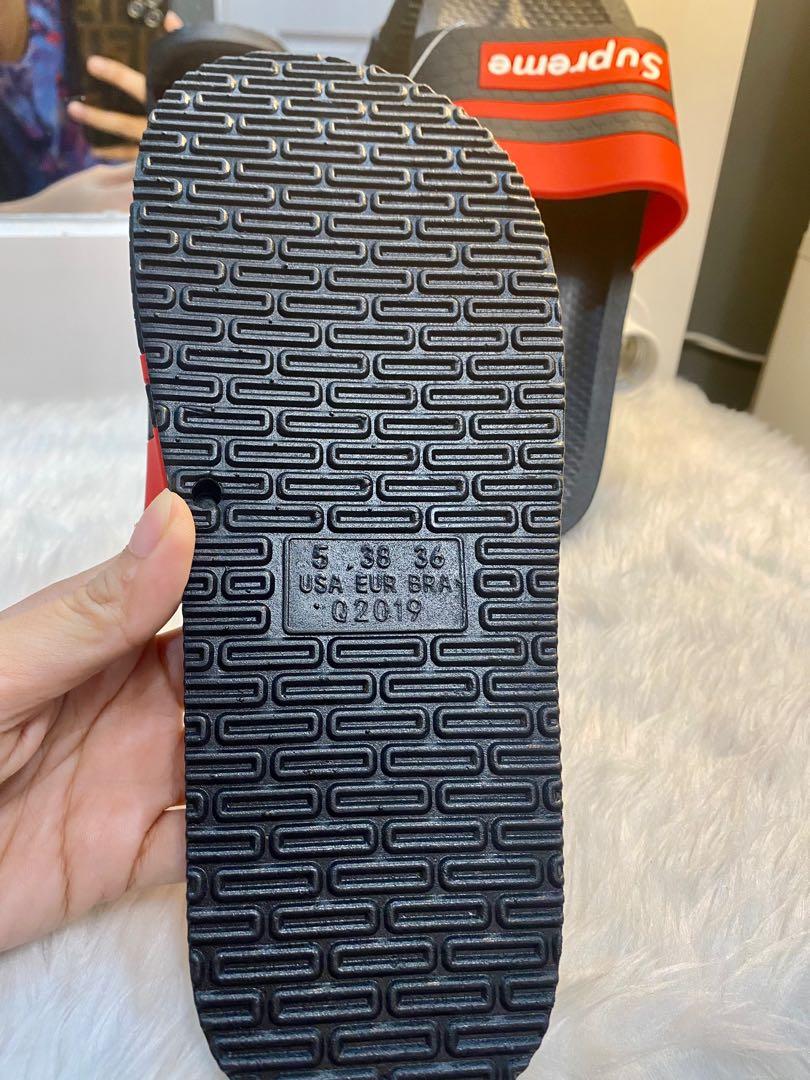 Supreme slippers, Men's Fashion, Footwear, Slippers & Slides on Carousell