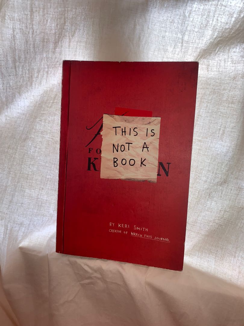 THIS BOOK IS NOT A BOOK by Keri Smith, Hobbies & Toys, Books ...