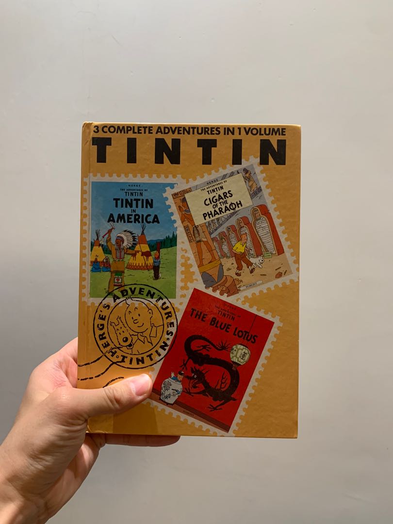 Tin Tin story books, 興趣及遊戲, 書本 & 文具, 小朋友書 - Carousell