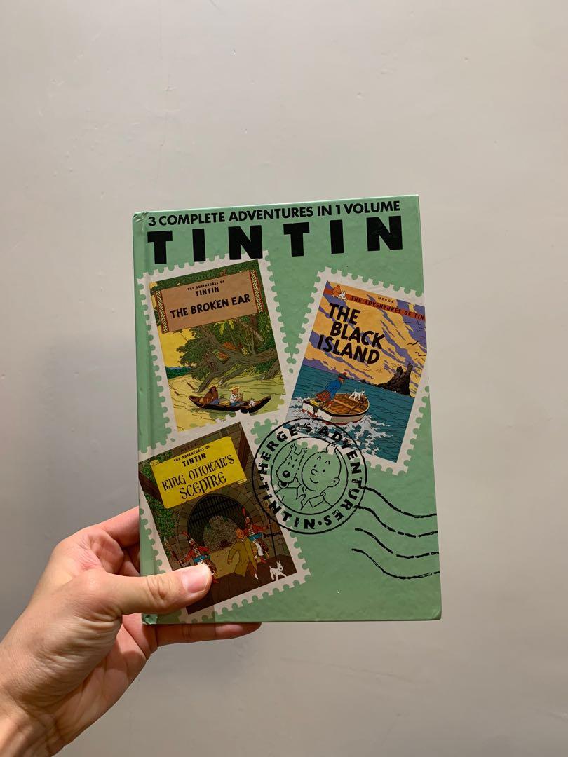 Tin Tin story books, 興趣及遊戲, 書本 & 文具, 小朋友書 - Carousell