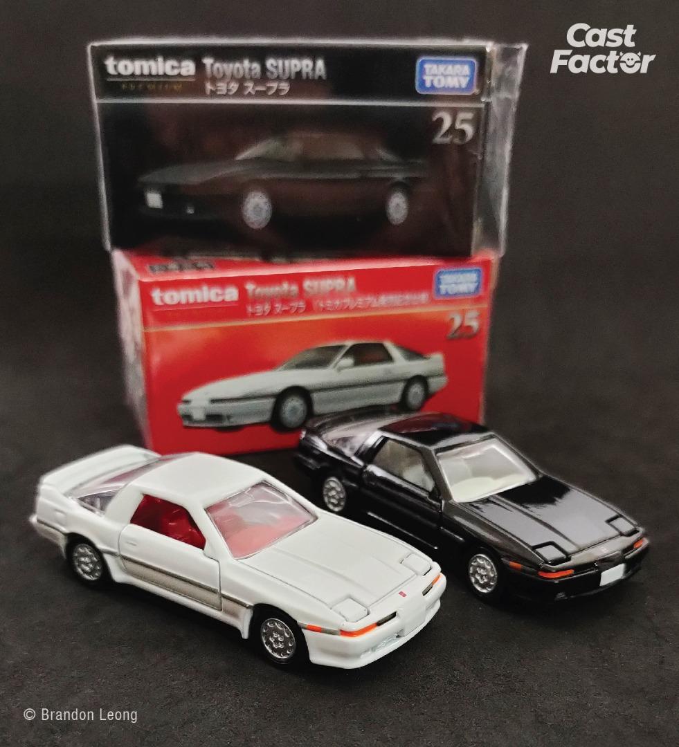 Tomica Premium - #25 Toyota Supra (Regular Edition & Tomica Premium ...