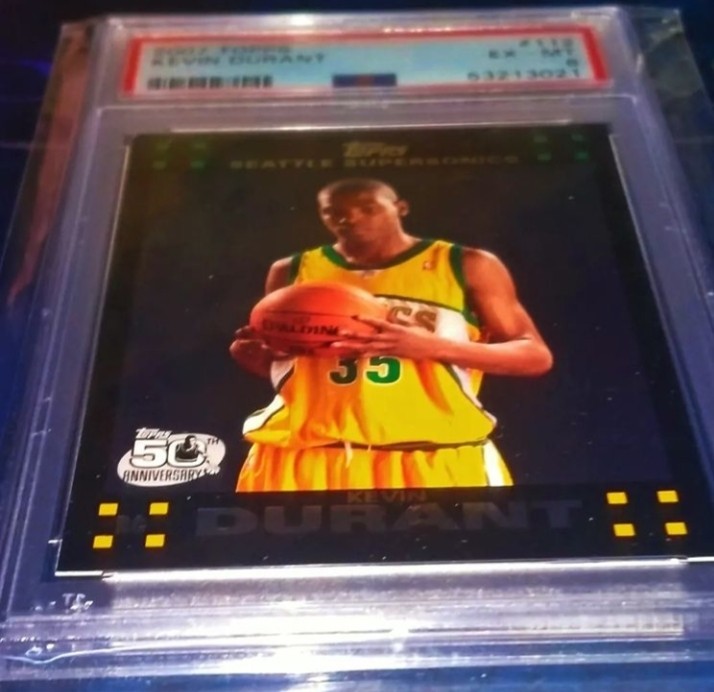 Topps KD rc, Hobbies & Toys, Memorabilia & Collectibles, Vintage ...