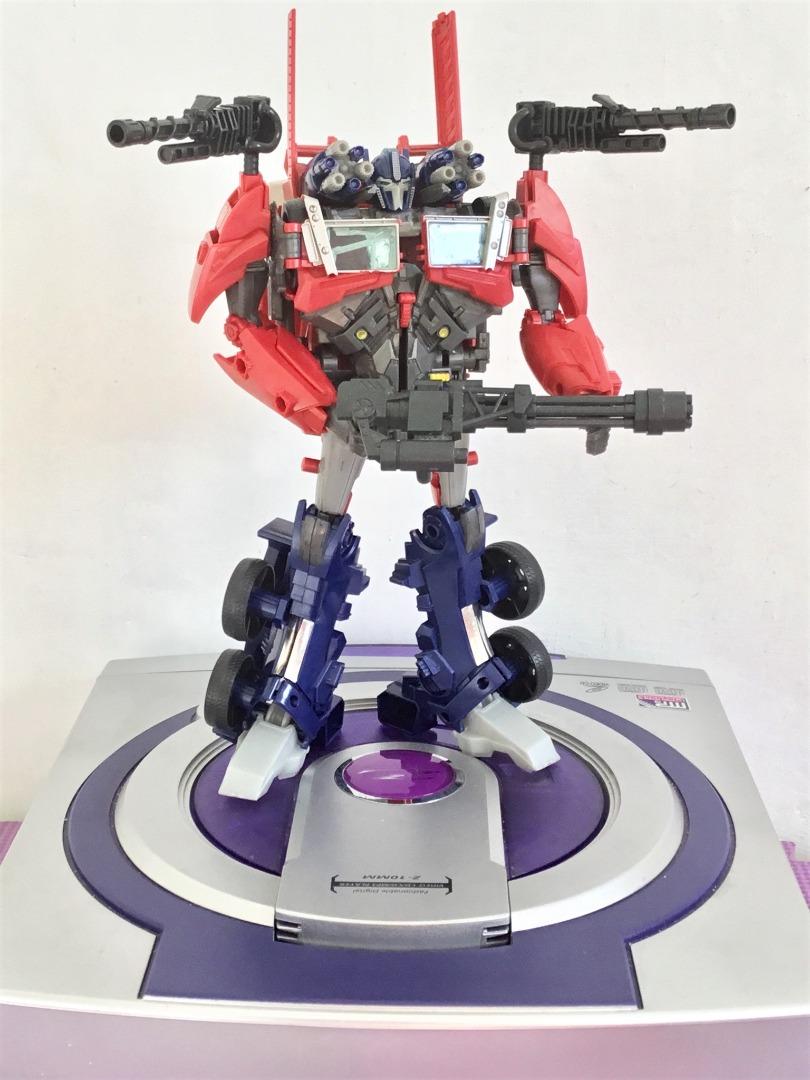 Transformers Prime Animated Series Weaponizer Optimus Prime, Hobbies ...