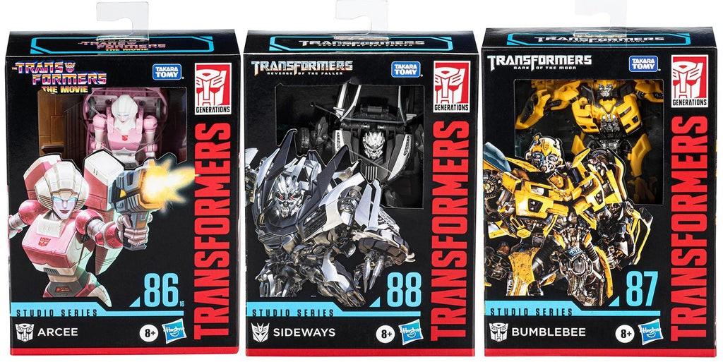 Transformers Studios Series 86,87,88 1Set of 3 Bumblebee - Sideways ...