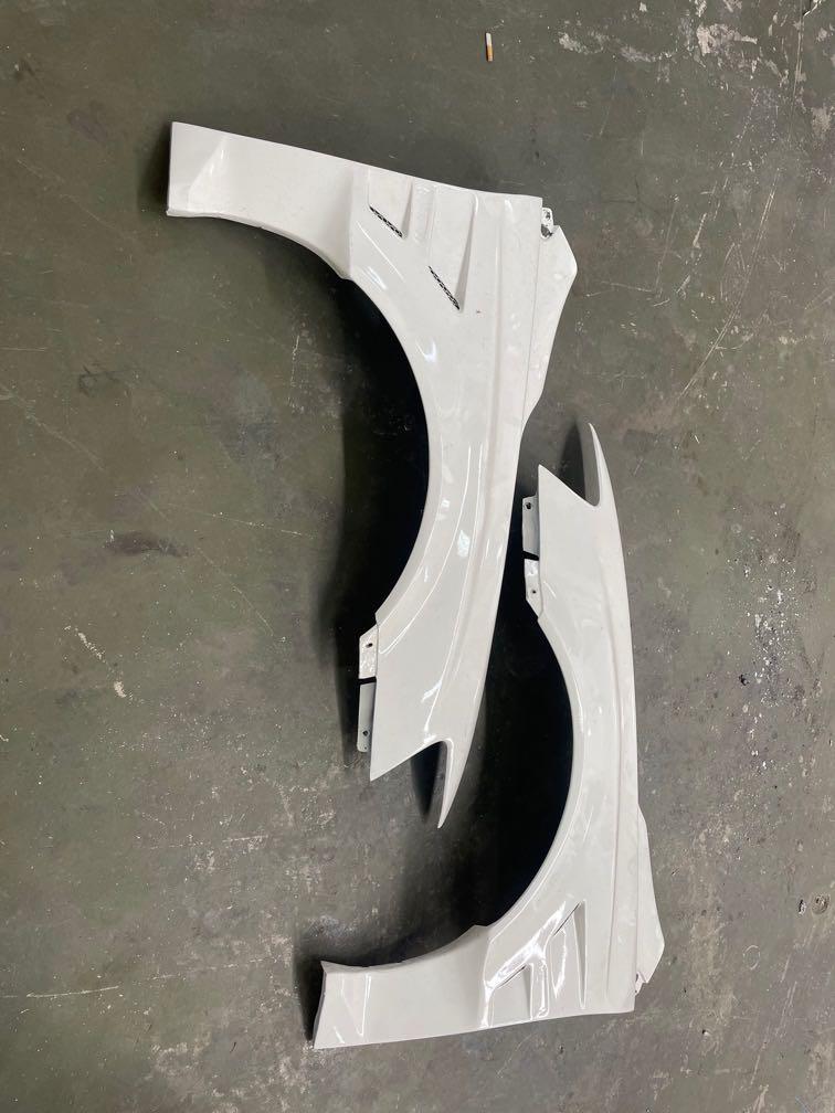 Varis v1 wide fender for evo x, Car Accessories, Accessories on Carousell