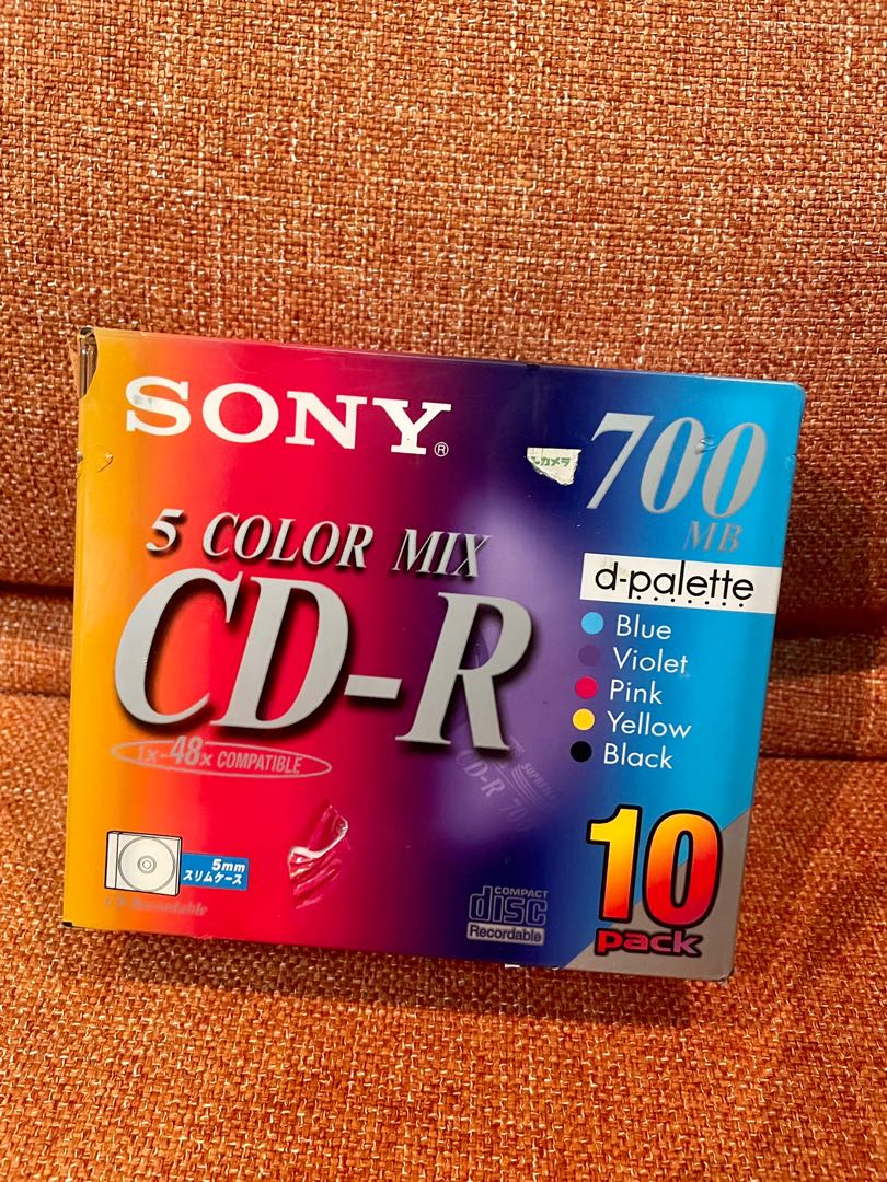 Vintage Sony CD-R blank sealed, Hobbies & Toys, Music & Media, CDs ...