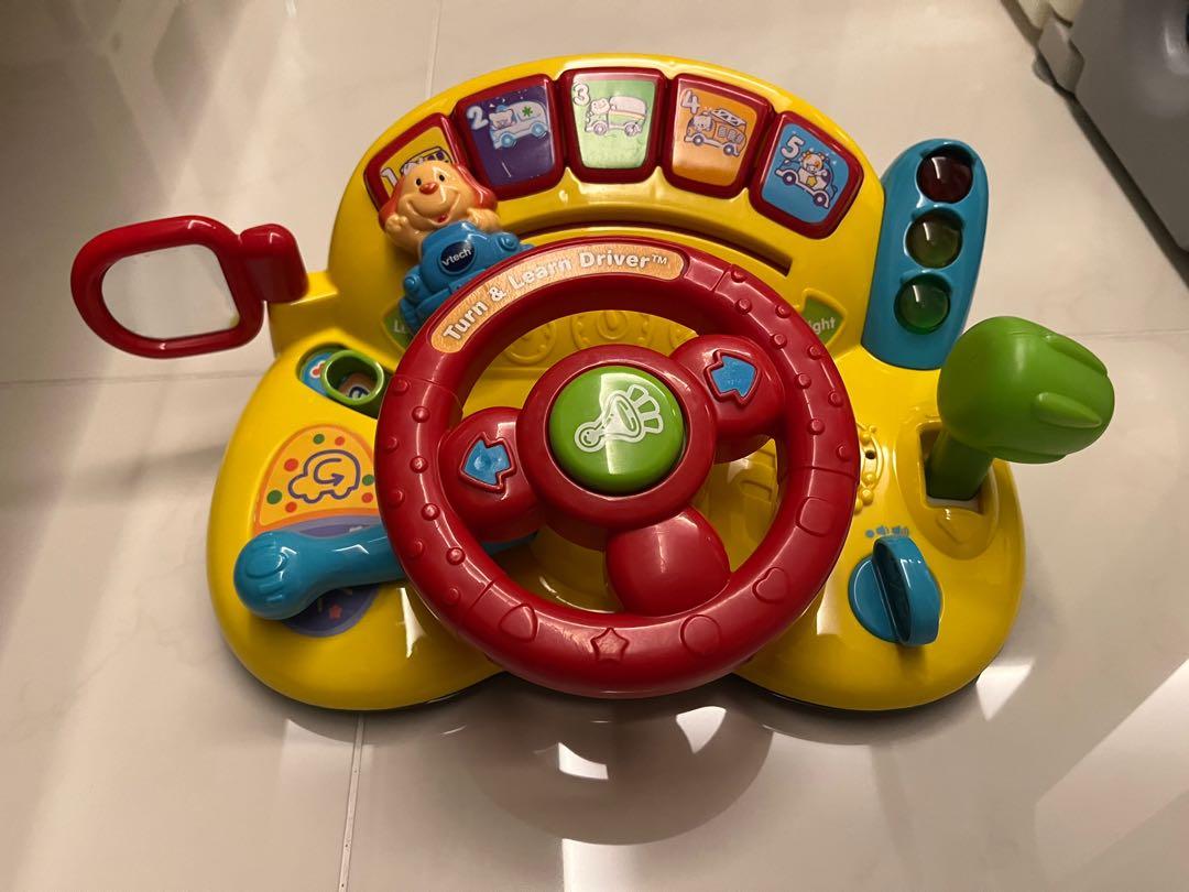 Vtech driving wheel, Babies & Kids, Infant Playtime on Carousell
