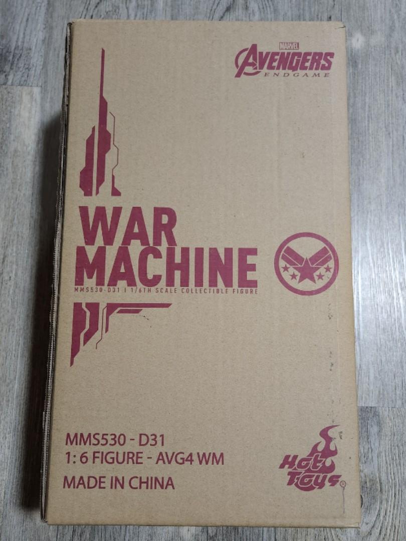 Hot Toys War Machine Avengers Endgame MMS530-D31 1/6th Scale ...